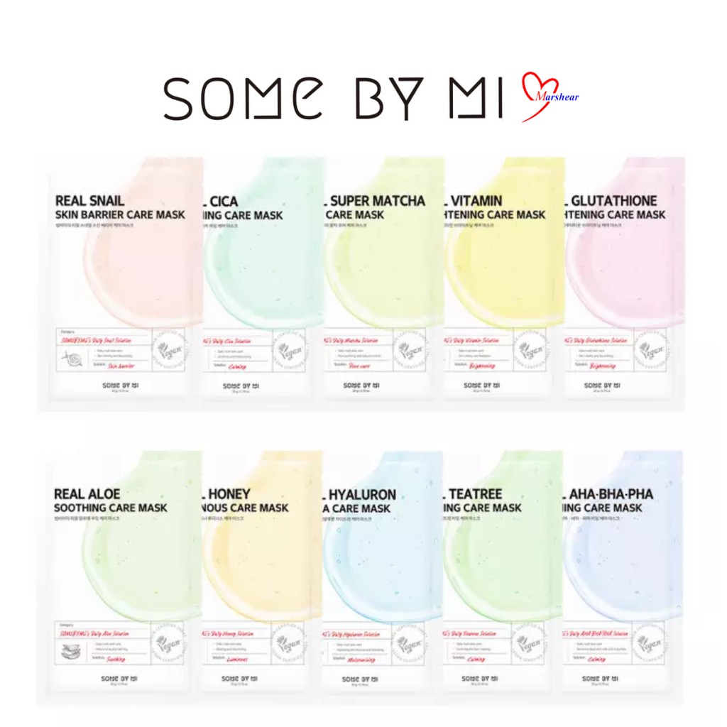 Some By Mi Real Care Sheet Mask (1 Sheet) | Shopee Malaysia