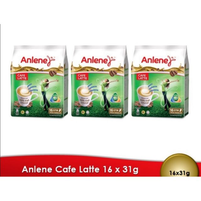 Anlene Cafe Latte 16 x 31 g (New) | Shopee Malaysia