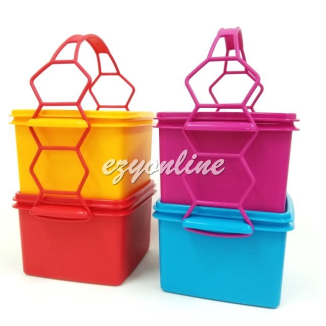 Tupperware Double Deep (2 layers with Carolier) | Shopee Malaysia