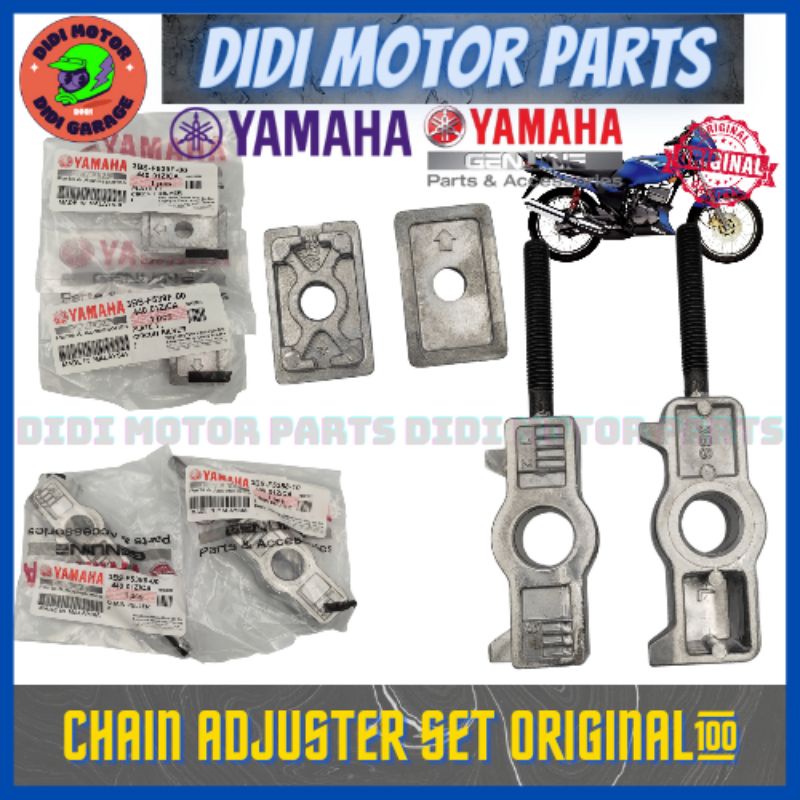 DIDI MOTORPARTS，Rxz Chain Adjuster ＆ Plate Original HLY💯💯 Chain Plate ...
