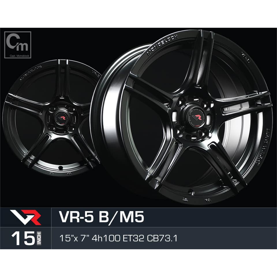 15 inch 7JJ 4X100 ET32 ORI CAR SPORT RIMS WHEELS VR5 | Shopee Malaysia