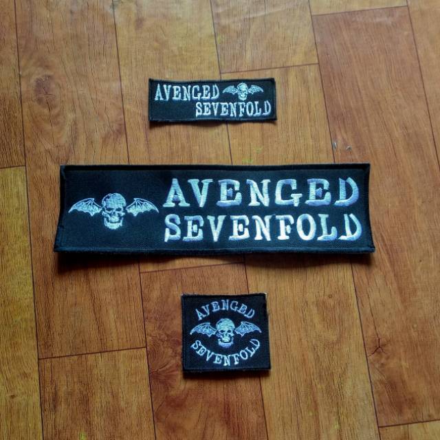 Avenged Sevenfold Embroidery BACK PATCH a7x | Shopee Malaysia