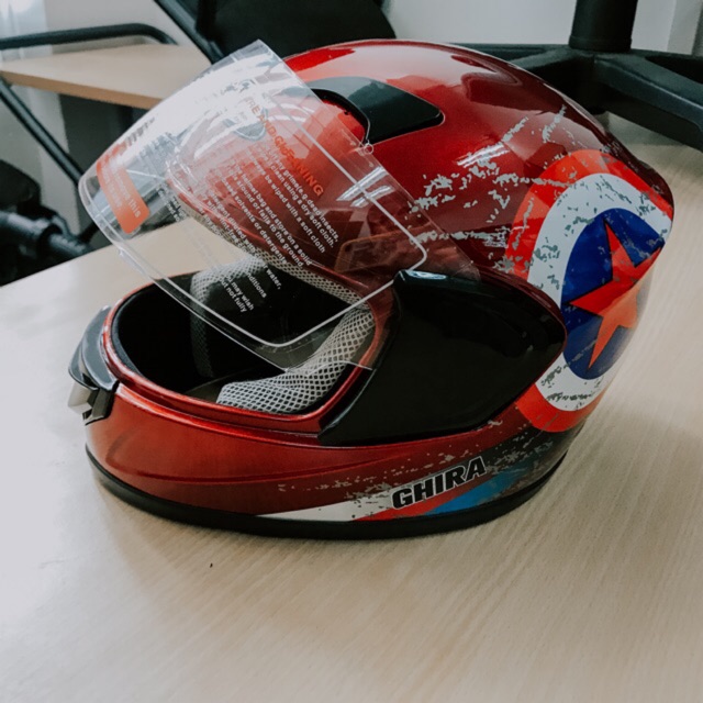 Helmet kanak kanak/full face untuk kanak | Shopee Malaysia