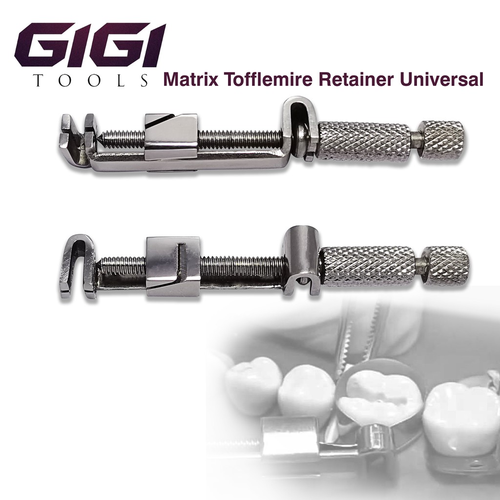 Gigi Tools Dental Matrix Tofflemire Retainer Universal Bands Matrix ...