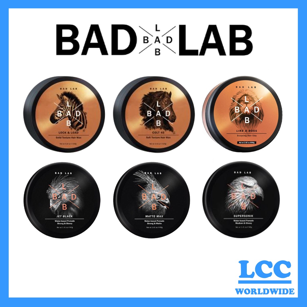 BAD LAB Hair Styling Hair Wax/Hair Pomade/Hair Clay | Shopee Malaysia