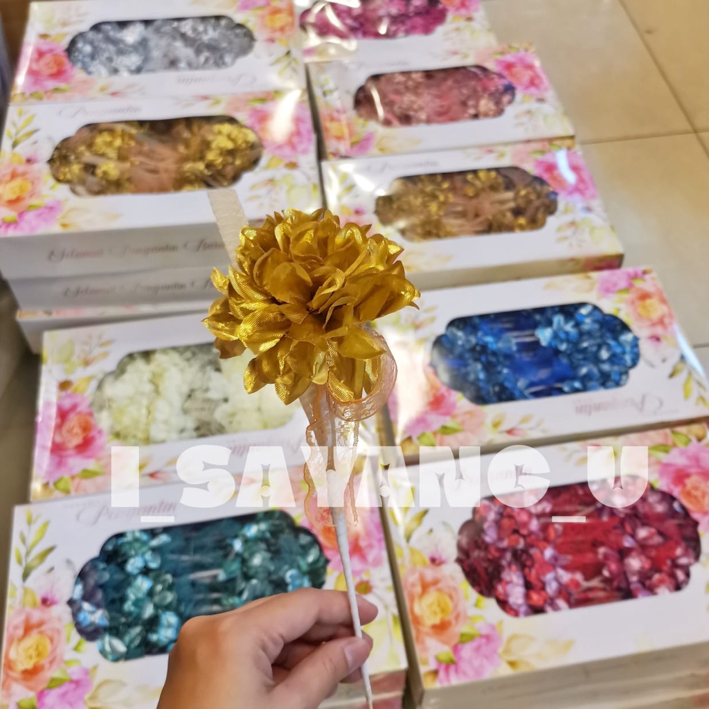 50pcs Bunga Telor Small Mumbush Bunga Telur Pelamin Bajet Bunga telor ...