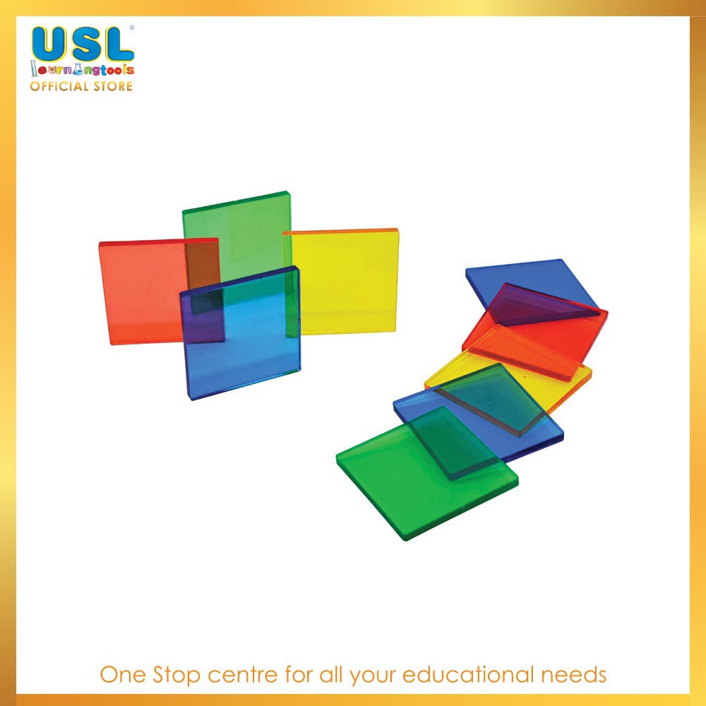 Transparent Tiles (+-1000pcs) - Manipulatives & Mathematics | Multi ...