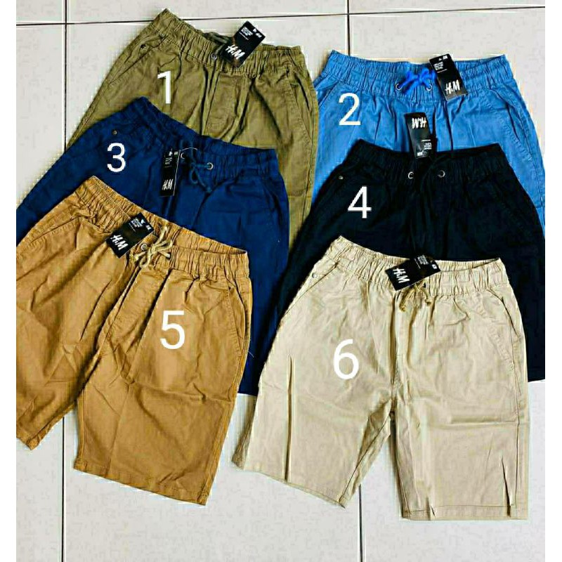 🍁Short seluar lelaki H&M 100% cotton🍁 | Shopee Malaysia