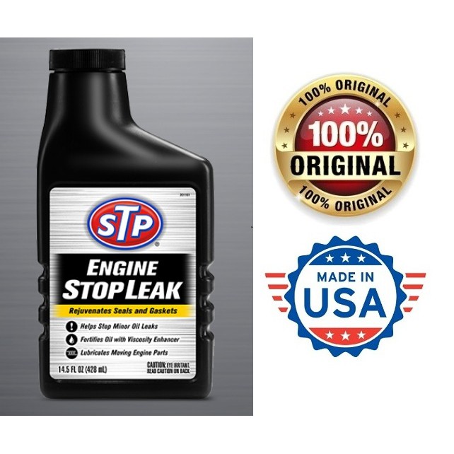 READY STOCK STP ENGINE STOP LEAK 14.5OZ 428ML | Shopee Malaysia