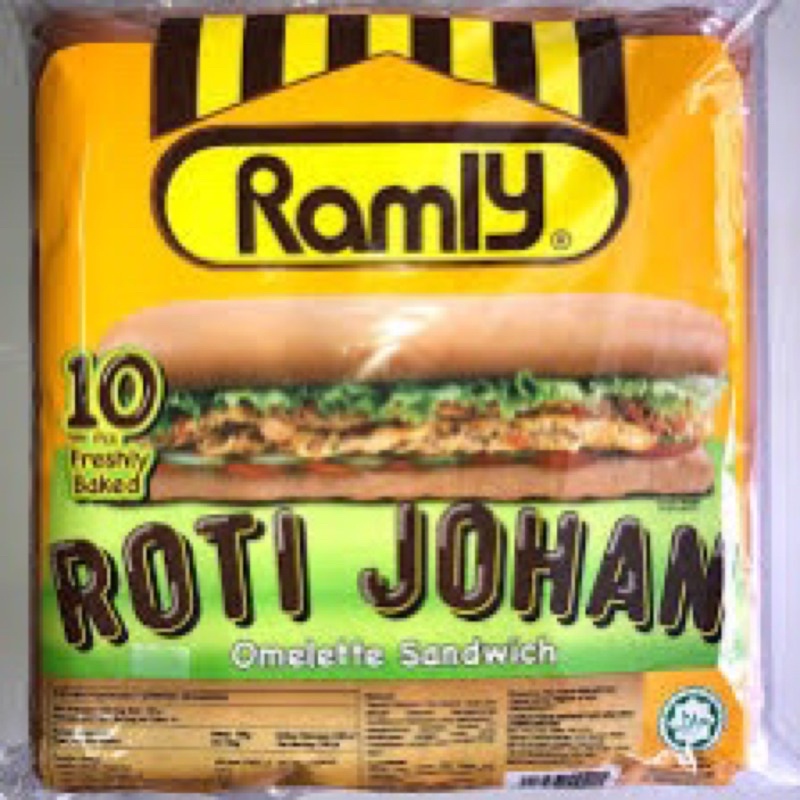 Roti John Ramly (Roti Johan 10pcs) | Shopee Malaysia