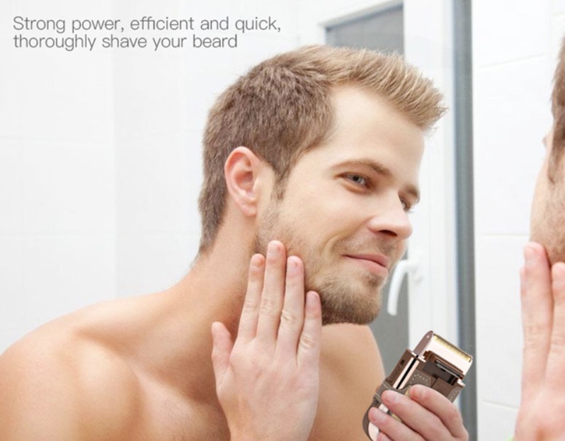 Korean Electric Rechargeable Shaver Razor 2 In 1 Professional Cordless ...