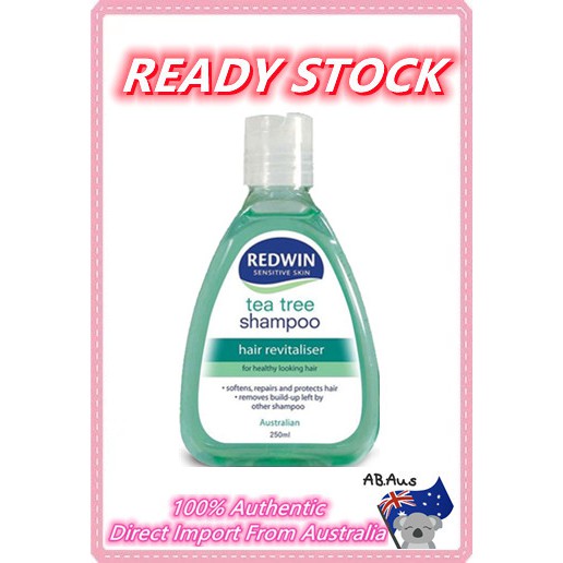 [READY STOCK Date: 24mths] Redwin 茶树洗发水 Tea Tree Hair Shampoo ( 250ml ...