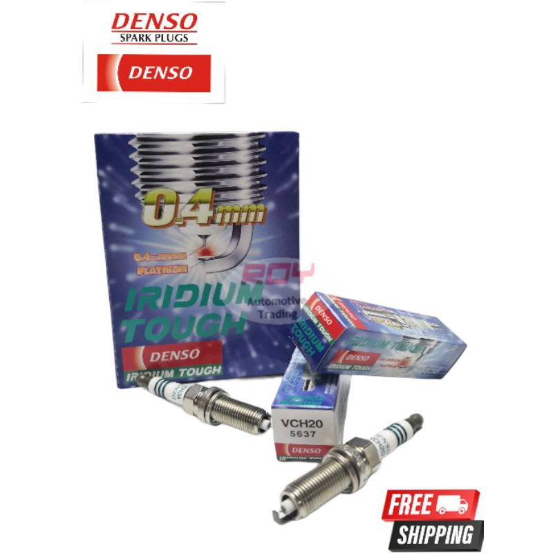 VCH20 100% ORIGINAL DENSO IRIDIUM TOUGH SPARK PLUG 5637 FOR MAZDA 2 3 6 ...