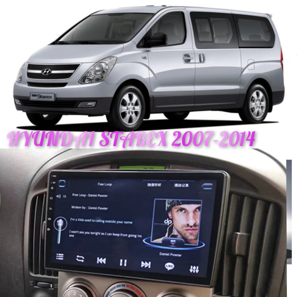 Hyundai Starex 2007 - 2014 Android 1+32GB 9'' inch Car player Monitor ...