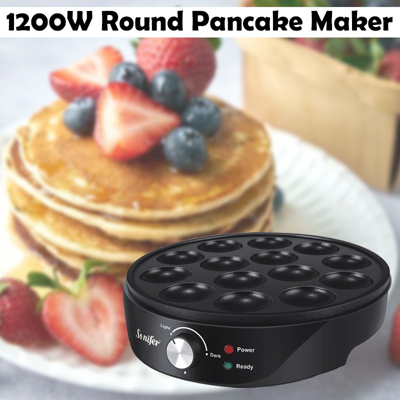 1200W Round Pancake Maker Electric Pancake Maker Machine Pancake Maker ...