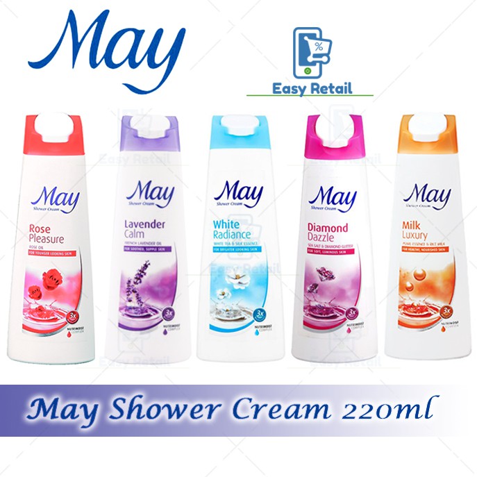 May Shower Cream 220ml | Shopee Malaysia