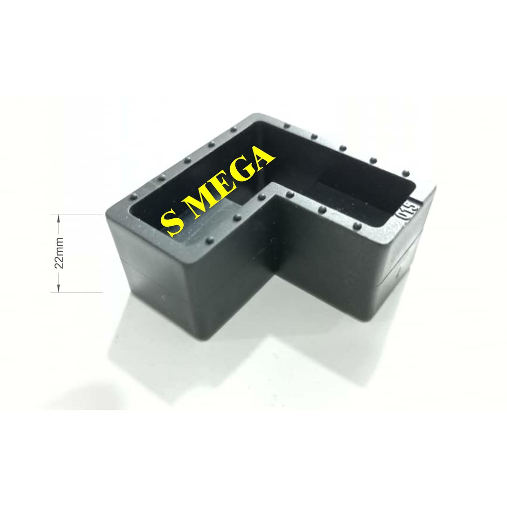 SMEGA PVC Bracket Code: 015 - 1'' x 1'' Inner Corner Bracket L" [1 / 20 ...