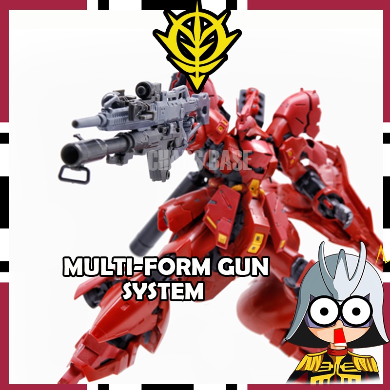 GUNDAM WEAPON SINANJU SAZABI SNIPER RIFLE 4 IN 1 SET | Shopee Malaysia