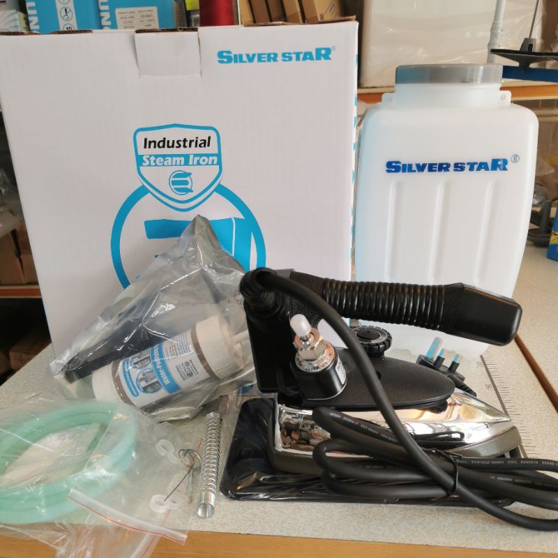 Silver Star Industrial Steam Iron ES-94B | Shopee Malaysia