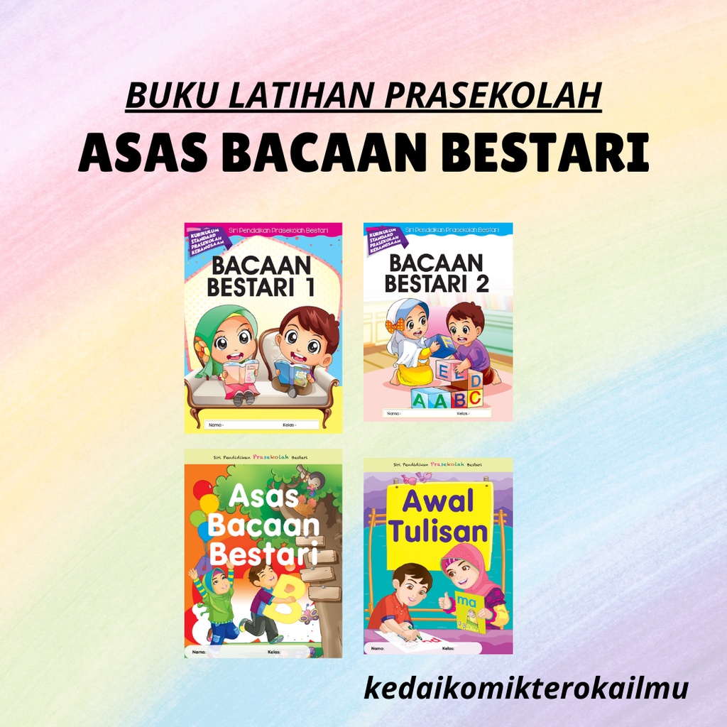 Aras Mega - Buku Prasekolah Asas Bacaan Bestari | buku menulis ...