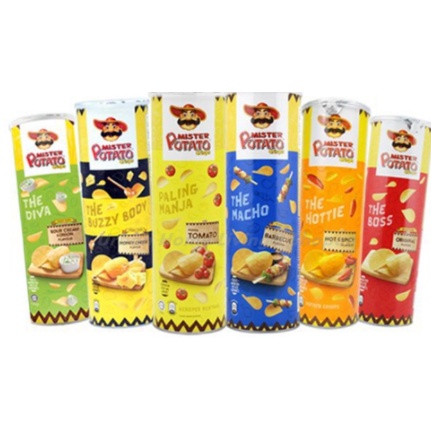 MAMEE Mister Potato Chips 150g ( BBQ / Hot & Spicy / Tomato / Sour ...