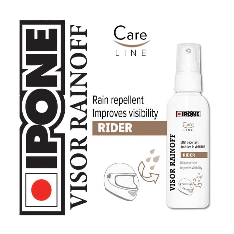 100% Original IPONE Helmet Visor RainOff Spray / ANTIFOG RAINPROOF ...