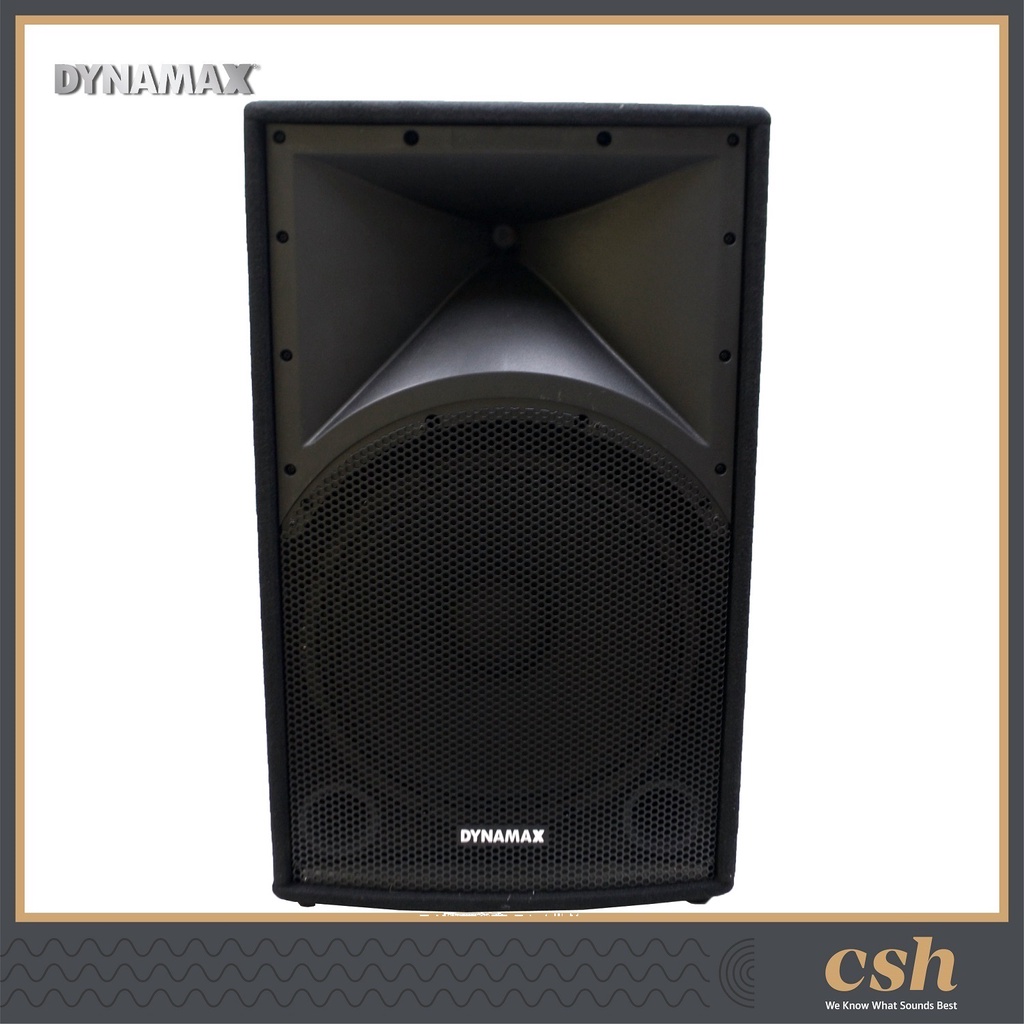 DYNAMAX TSCS15 15" 2-WAY 300W Passive Loudspeaker 1 piece only (Please order 1 speaker per order ...