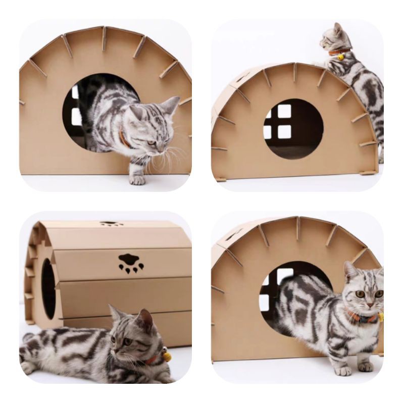 NEET NEKO Cat Dome with Cat Scratcher 50cm (Cat House) | Shopee Malaysia