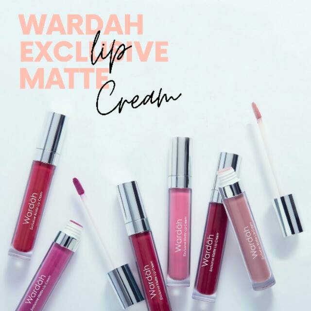 WARDAH Exclusive Matte Lip Cream - 4g | Shopee Malaysia
