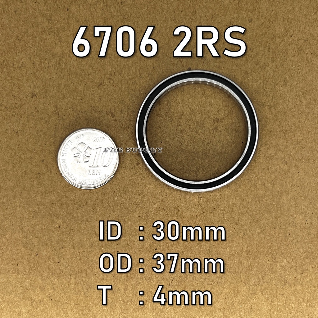 Ball Bearing 6700 6701 6702 6703 6704 6705 6706 zz metal shield ...