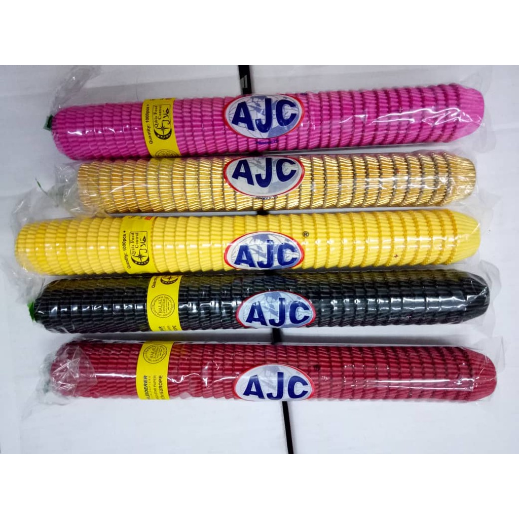 AJC Paper Baking Cup Size NO.1 ±1000pcs / roll Cup Kertas | Shopee Malaysia