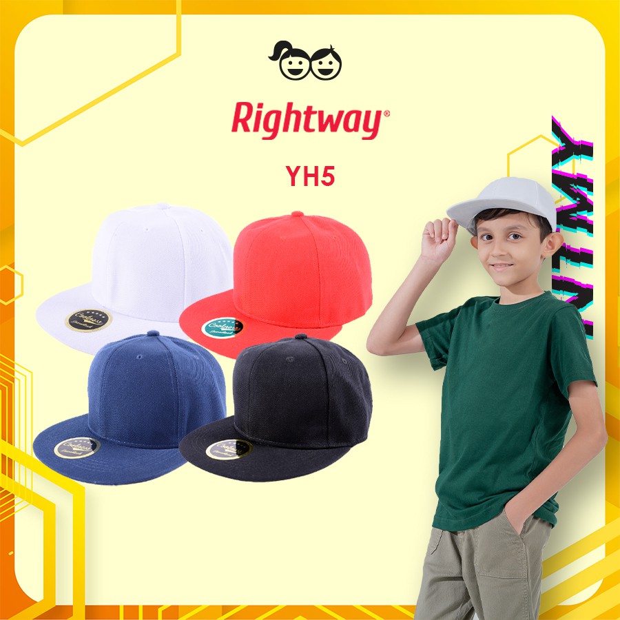 [DISCON] NTMY Rightway Outrefit Headgear Snapback Cap Student Kids Hip ...