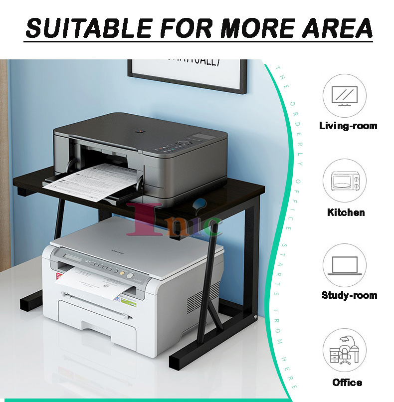 Multi-Layer Printer Rack Shelf Rack Kitchen Storage Rack Home Office ...