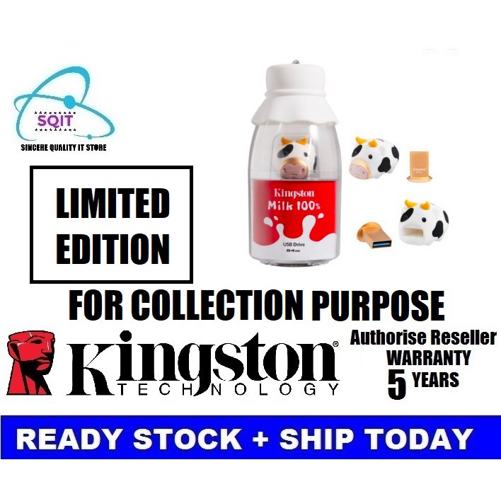 KINGSTON LIMITED EDITION PENDRIVE COW YEAR 2021 64GB | Shopee Malaysia
