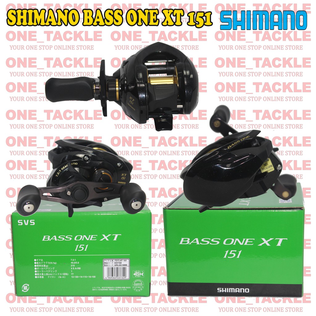 Shimano Bass One XT Baitcasting Reel (100% Original) | Shopee Malaysia