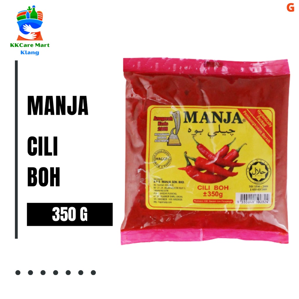 Manja - Cili Boh Chilli 350g | Shopee Malaysia