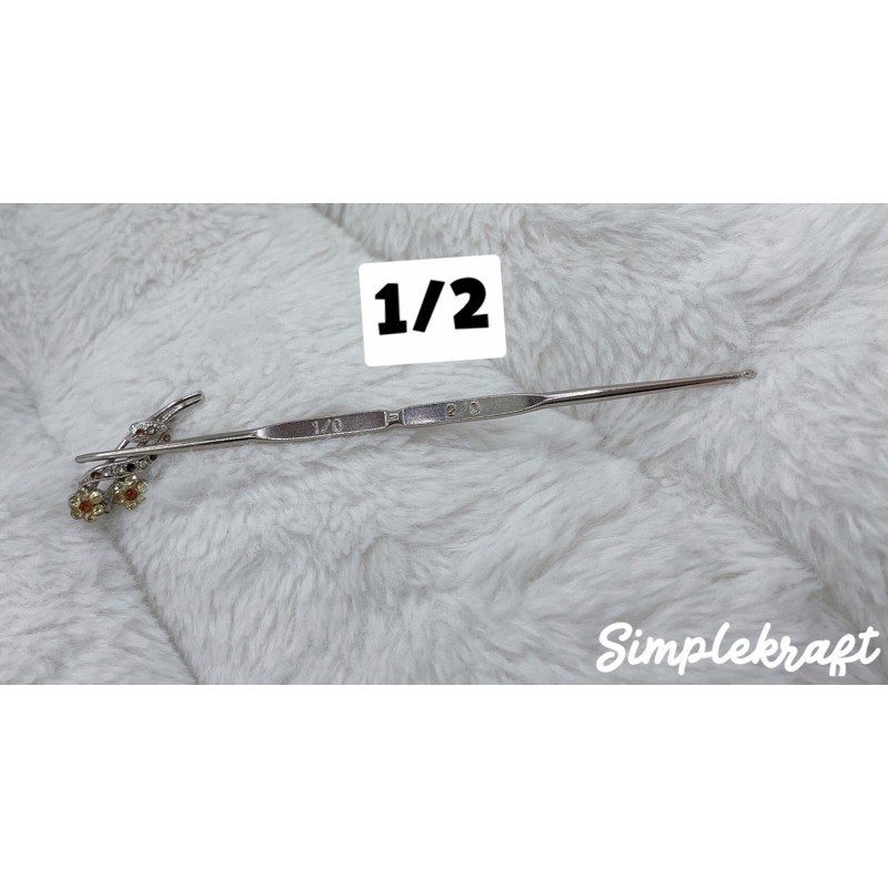 Tulip Double Ended Crochet Hook Jarum Kait Tulip 🌷 Size 1/2 & 3/4 READY ...