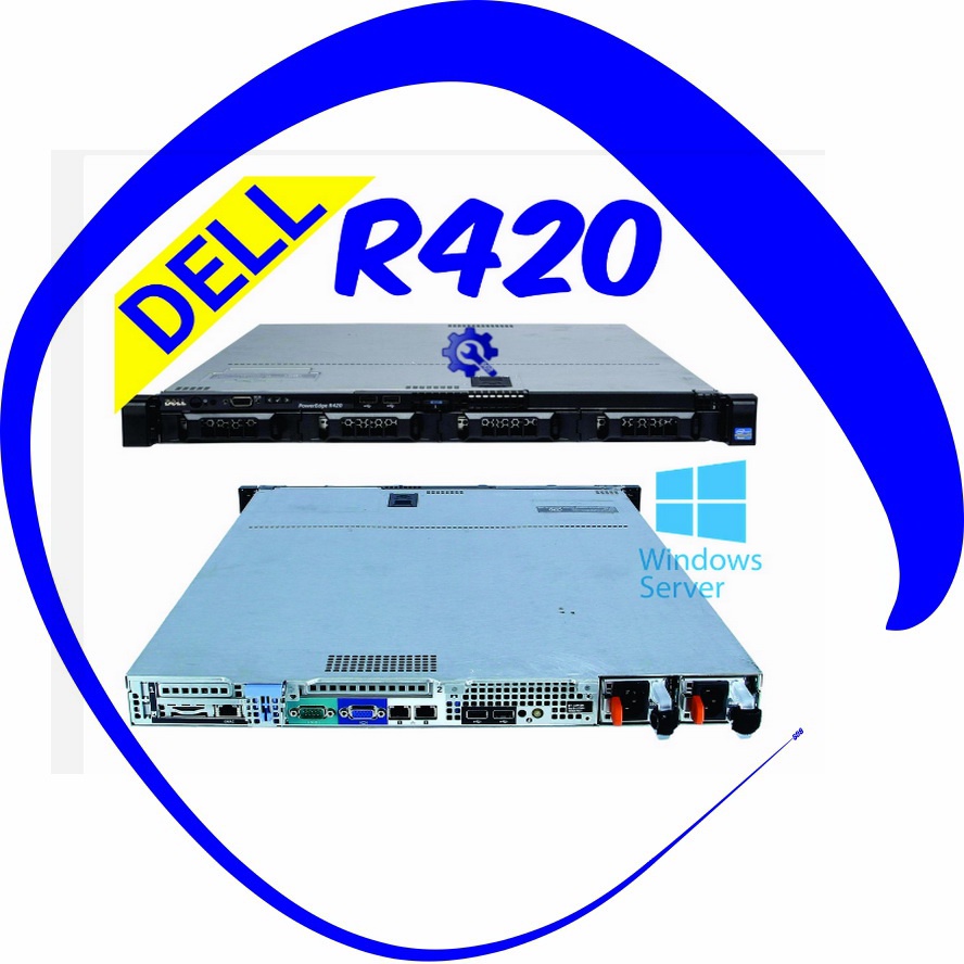 Dell Poweredge R420 1U Rack Server🔥 12Core-CPU 32Gb-RAM 1TB-HDD ...