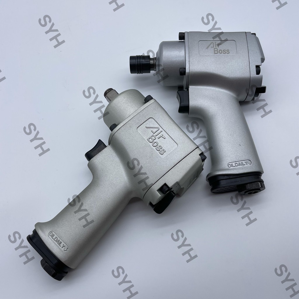 ORIGINAL TAIWAN AIR BOSS Professional Mini Air Impact Wrench 1/2" Twin ...