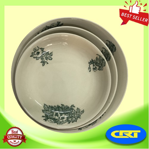 Pinggan kopitiam / Deep Plate / Vintage Plate /Porcelain Kopitiam Plate ...
