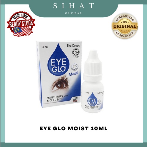 Eye Glo Moist Eye Drops 10ml EXP3/2024 | Shopee Malaysia