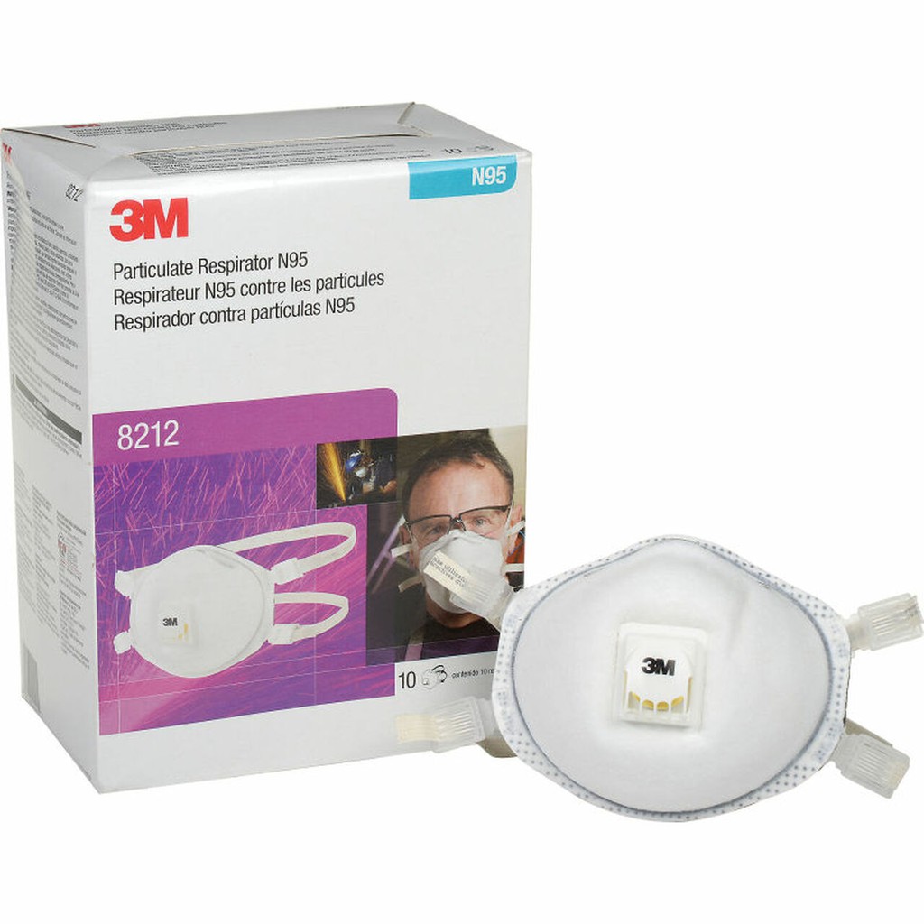 3M 8212 N95 DISPOSABLE RESPIRATOR WELDING (10 PIECES/ PER BOX) - READY ...