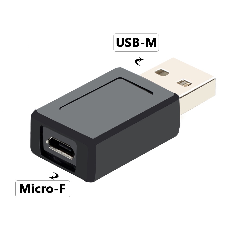 USB2.0 Male To Female micro usb mini 5p Trapezoidal Port Adapter Collection Many Styles | Shopee ...