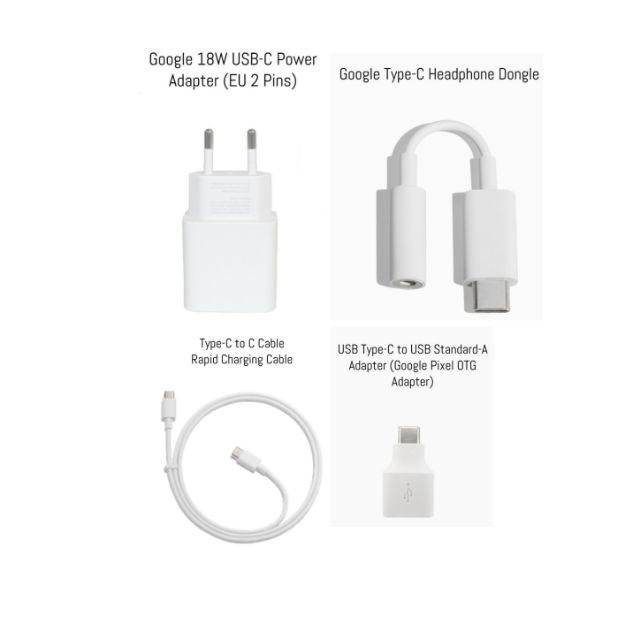 Google Pixel Original Power Adapter Charger Type C Cable OTG Audio ...