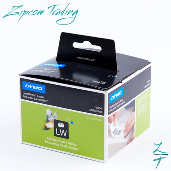 ( ORIGINAL ) DYMO 11354 Removable Labels ( 57mm x 32mm ) | Shopee Malaysia
