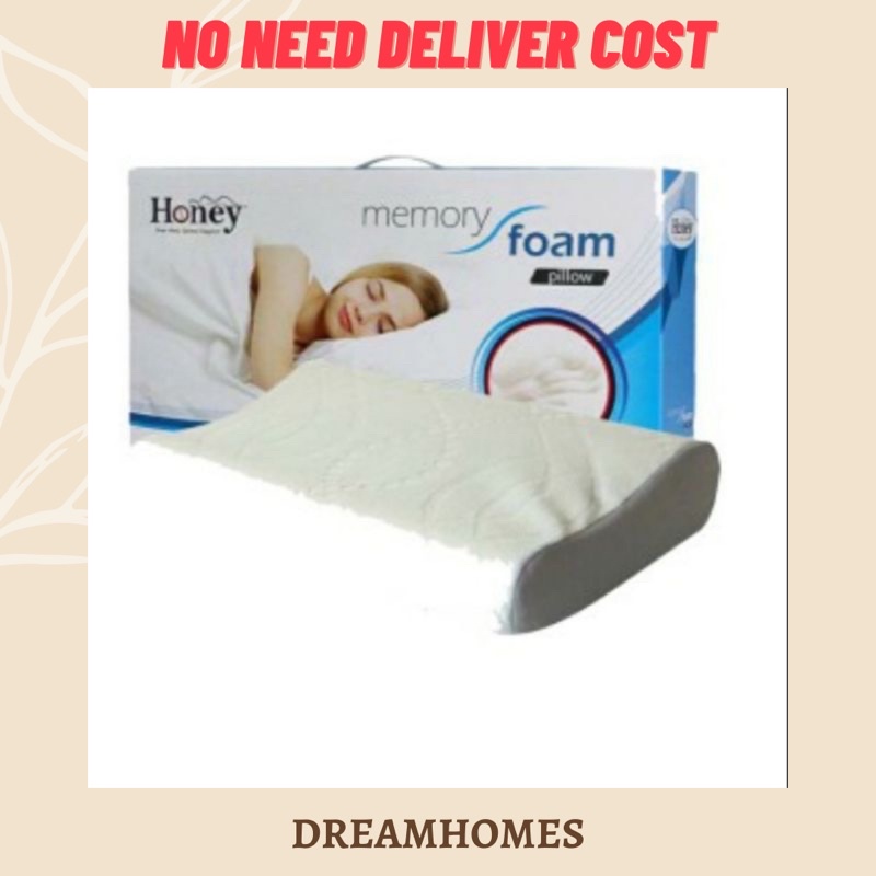 (READYSTOCK) Honey Memory Foam Contour Pillow | Shopee Malaysia