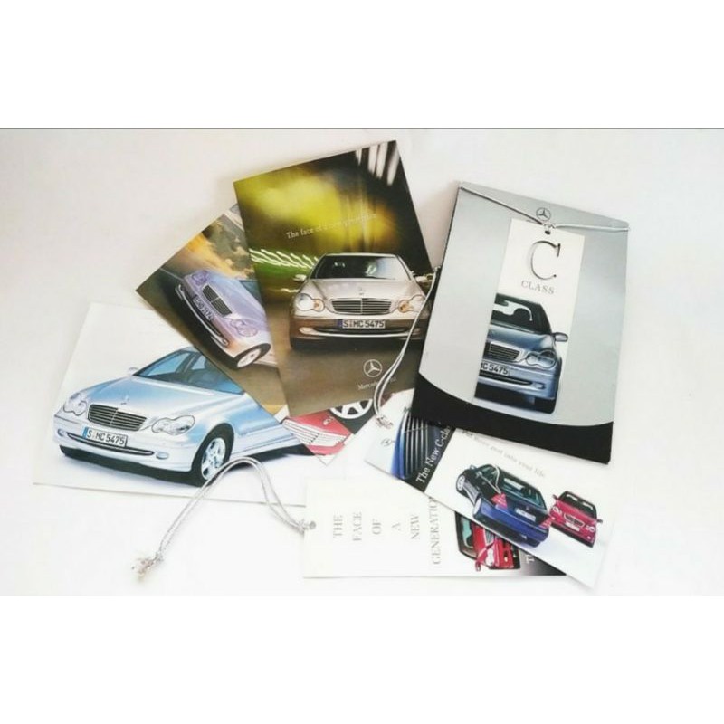 MERCEDES BENZ : C-CLASS-postcard set(💯% official original Malaysia ...