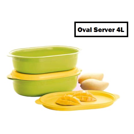 Tupperware Oval Server (1) 4L | Shopee Malaysia