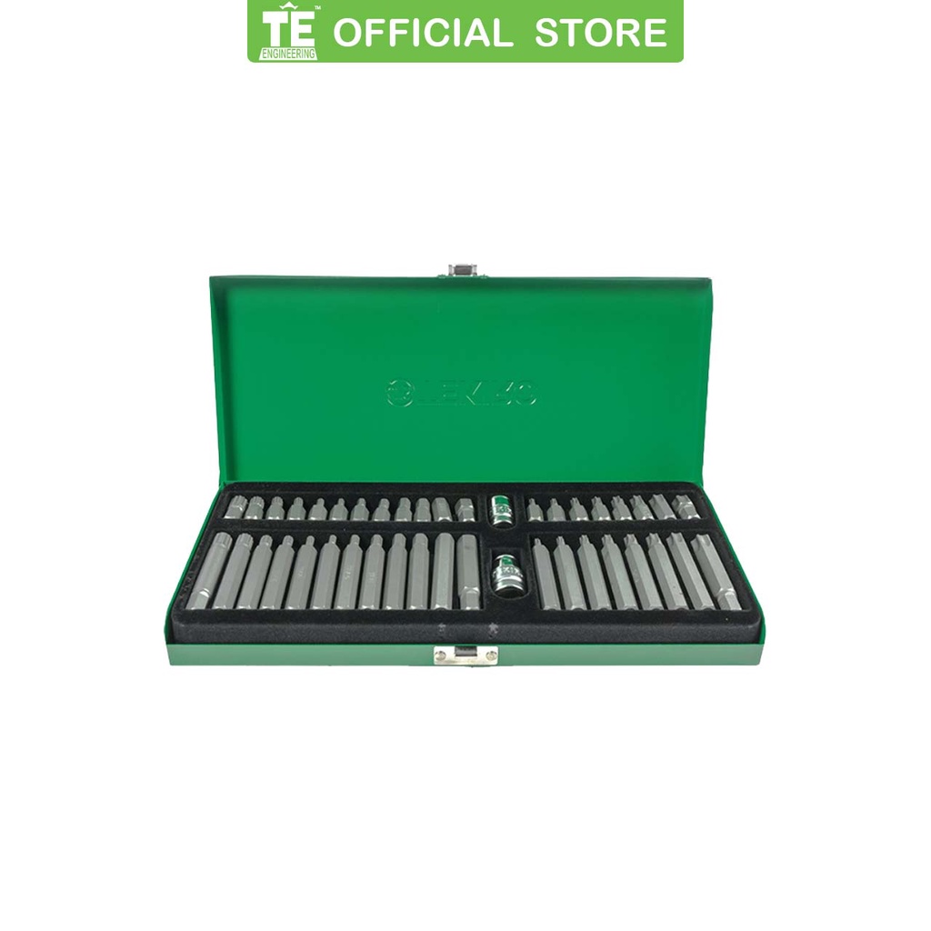Tekiro 1/2" DR.Star Socket Bit Set 42pcs ( SC-BS0635 ) | Shopee Malaysia