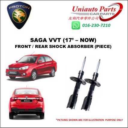 PROTON SAGA VVT ('17 - NOW) FRONT / REAR SHOCK ABSORBER (PIECE ...